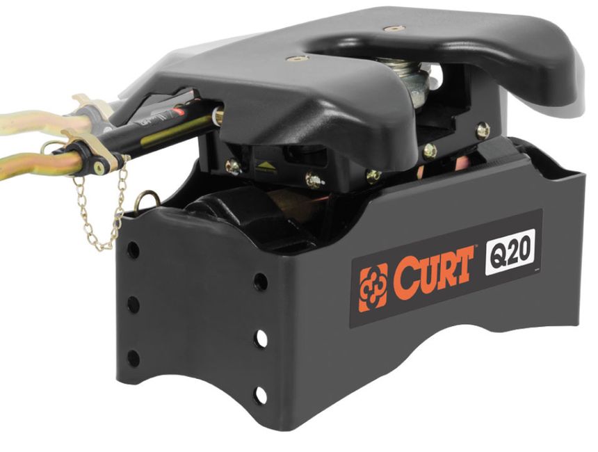 Curt Q20 5th Wheel Hitch with OEM Legs 16075 | RealTruck