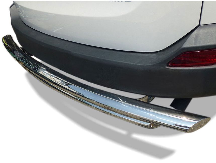 Black Horse Rear Bumper Guard CRDL-TOT202S | RealTruck