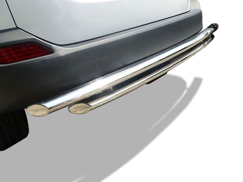 Black Horse Rear Bumper Guard CRDL-FOF203S | RealTruck