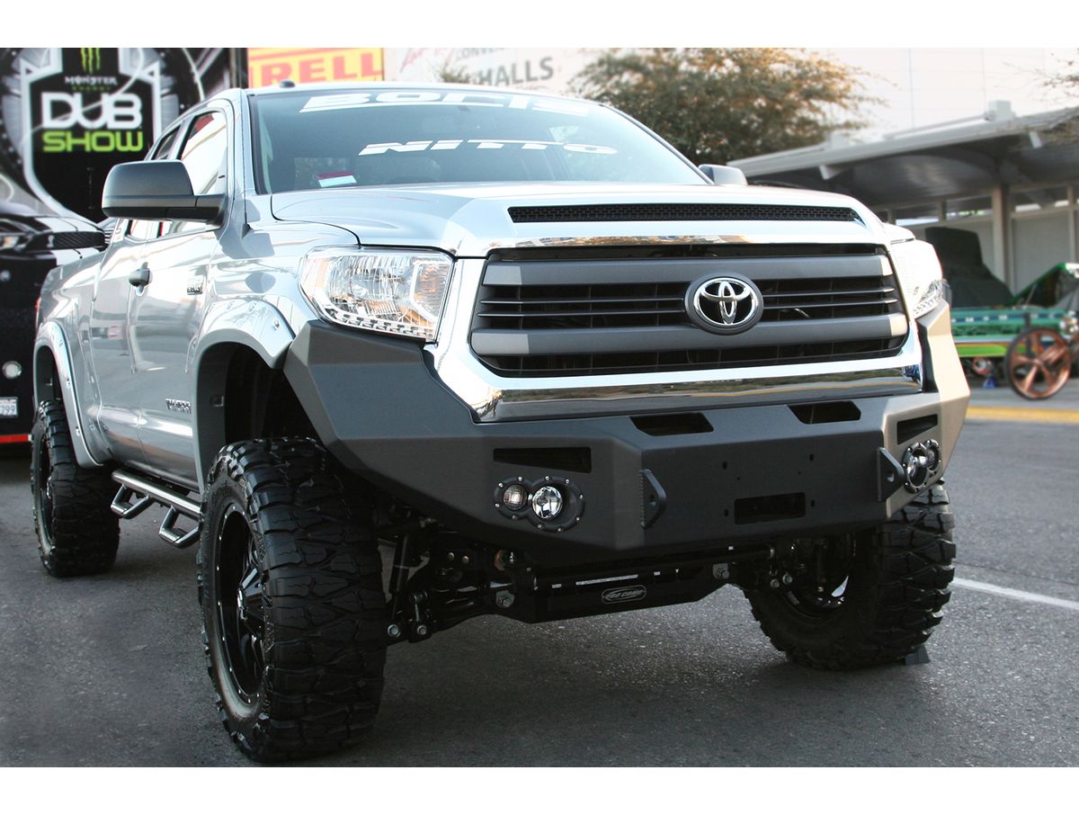 Fab Fours Premium Winch Front Bumper - Bare TT14-H2851-B | RealTruck