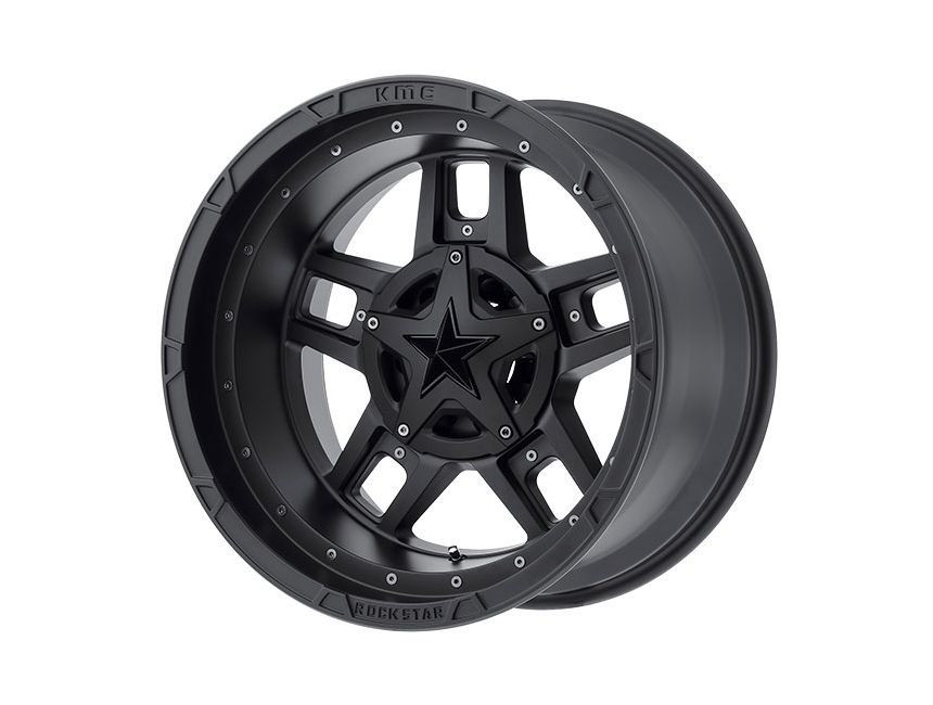 XD Series Matte Black XD827 Rockstar III Wheels KMC-XD82779088712N ...