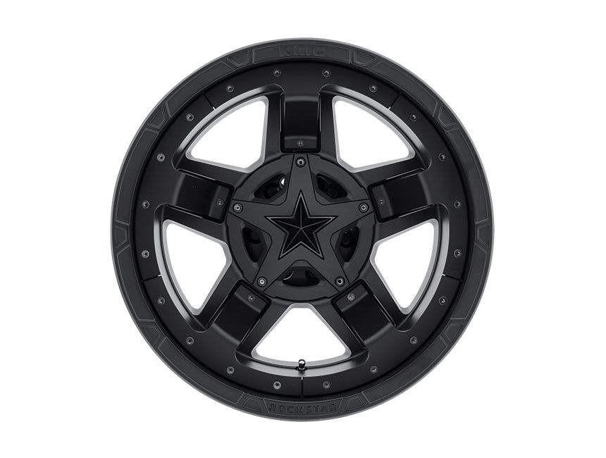 XD Series Matte Black XD827 Rockstar III Wheels KMC-XD82779088712N ...