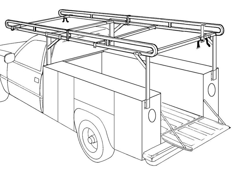 WEATHER GUARD Service Body Truck Rack WGU-1225 | RealTruck