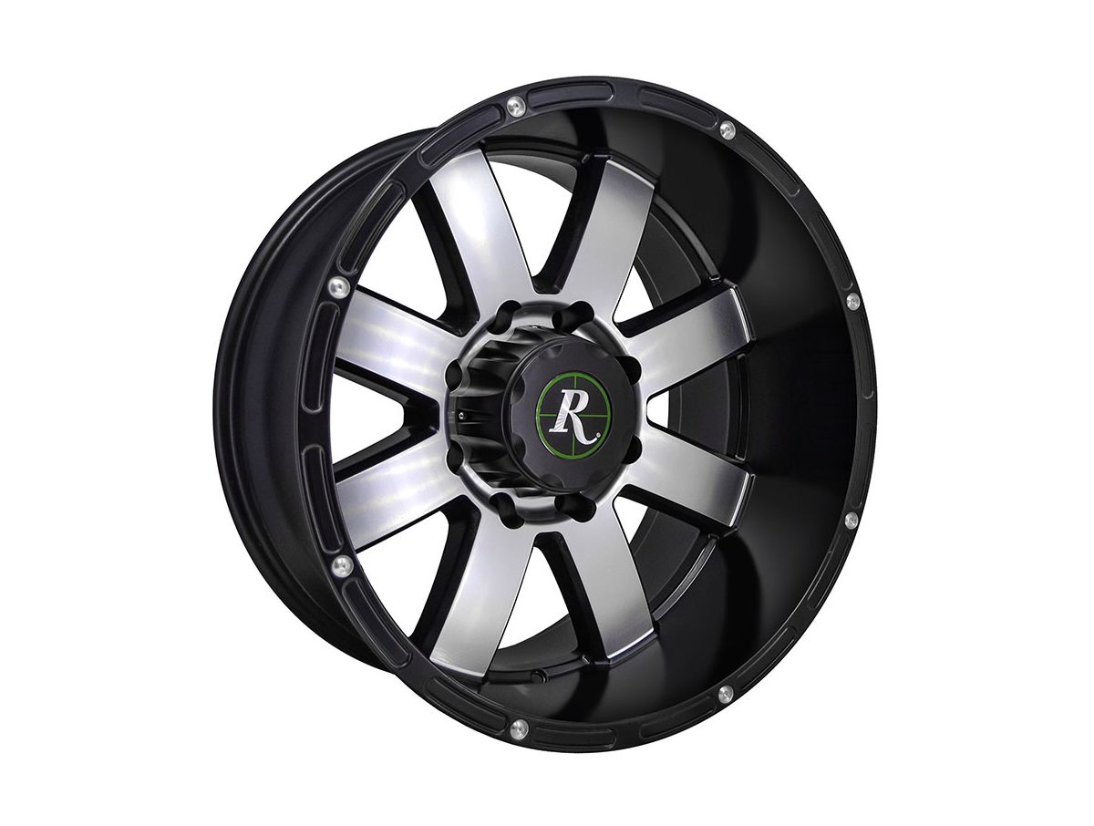 Remington Machined Black 8-Point Wheels | RealTruck