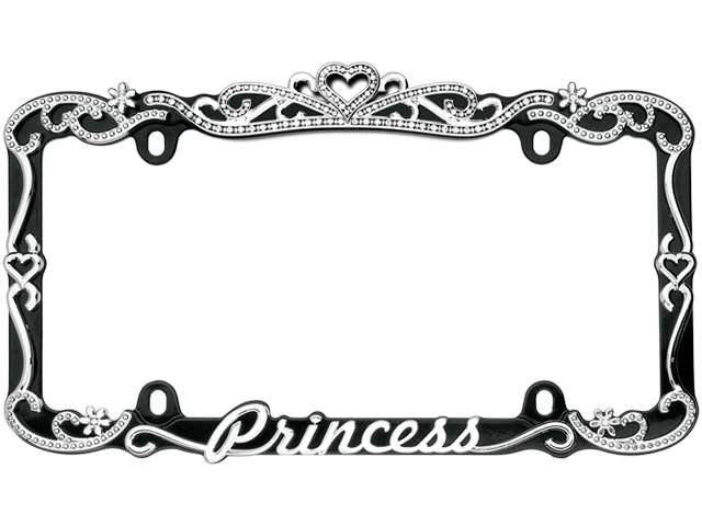 Cruiser Princess License Plate Frame 22635 | RealTruck