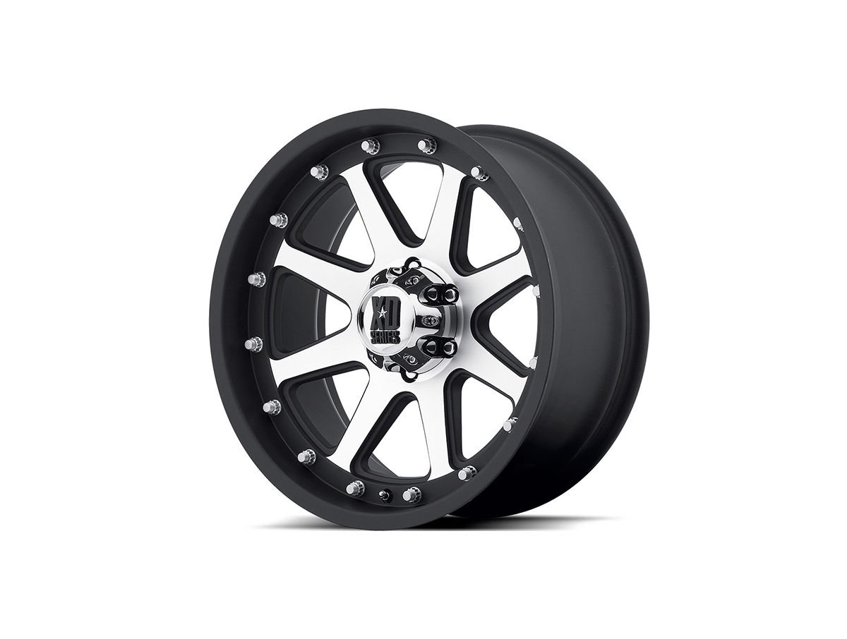 XD Series Machined Matte Black XD798 Addict Wheels | RealTruck