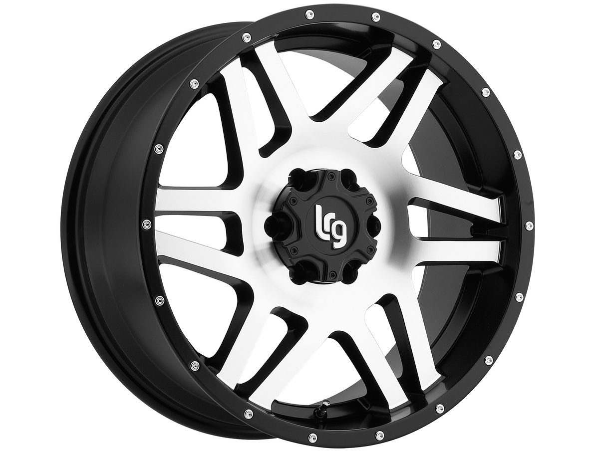 LRG Machined & Black Classico Wheels | RealTruck