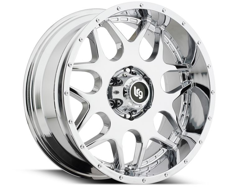 LRG Chrome Splits 104 Series Aluminum Wheel 10429036600 | RealTruck