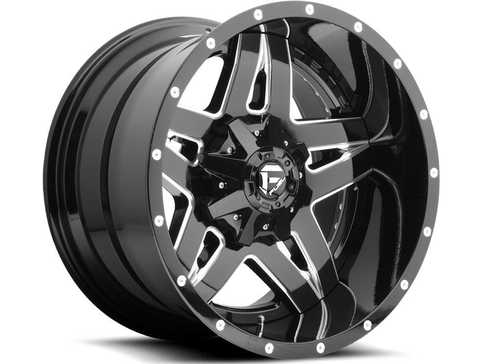 Fuel Two-Piece Black Full Blown Wheels | RealTruck