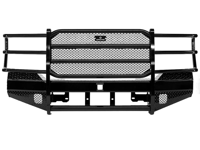 Ranch Hand Sport Series Grille Guard Front Bumper FBD105BLRS | RealTruck