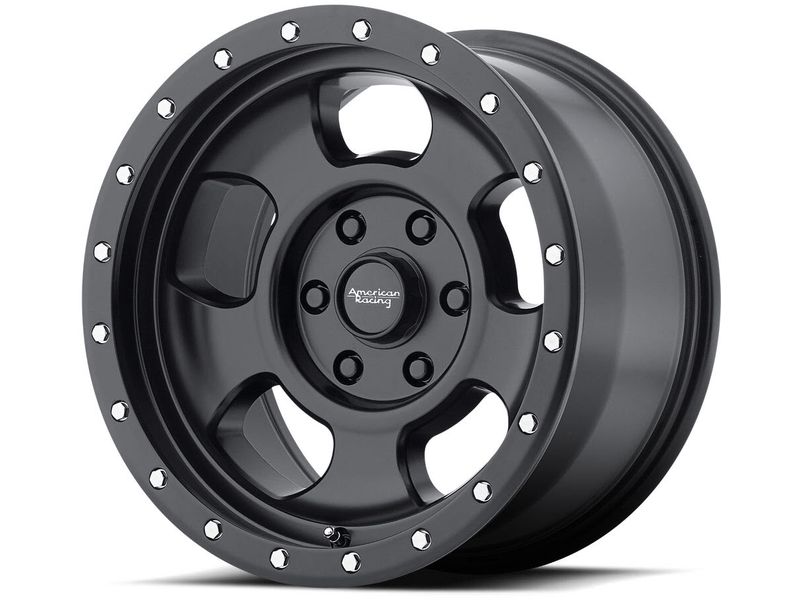 American Racing Black AR969 Ansen Off-Road Wheels | RealTruck