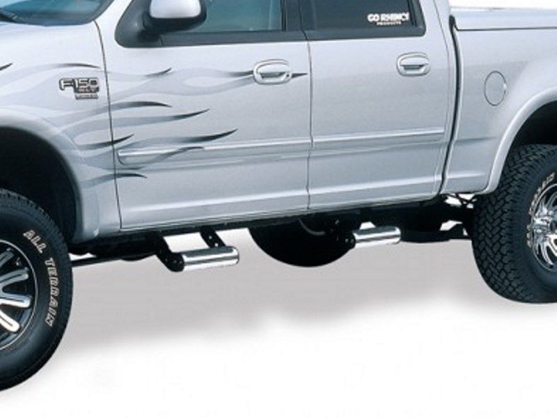 Go Rhino Chrome Hoop Steps | RealTruck