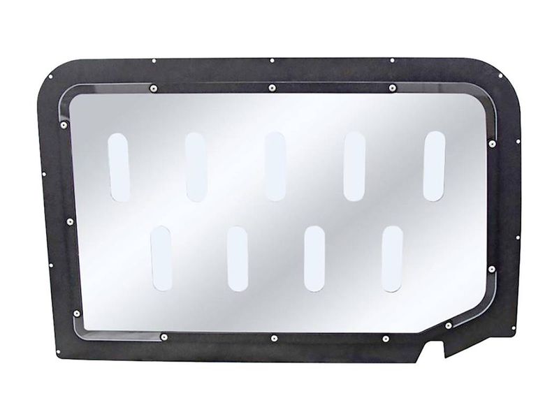 Go Rhino Rear Door Window Guard Protector 571924 | RealTruck