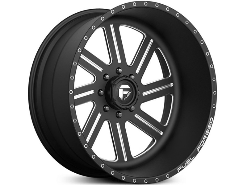Fuel Forged Machined Black FF07 Wheels | RealTruck