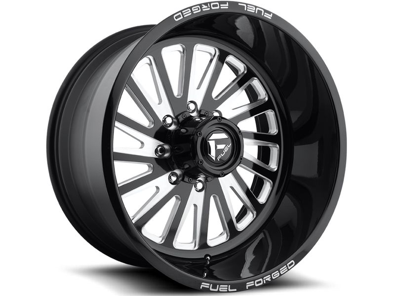 Fuel Forged Machined Black FF16 Wheel DE1622608245R | RealTruck
