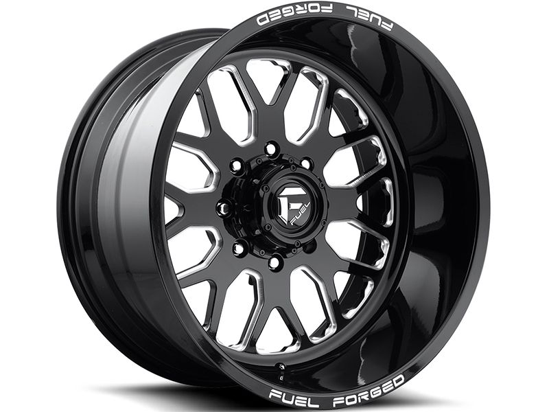 Fuel Forged Machined Black FF19 Wheel DE1920001745 | RealTruck
