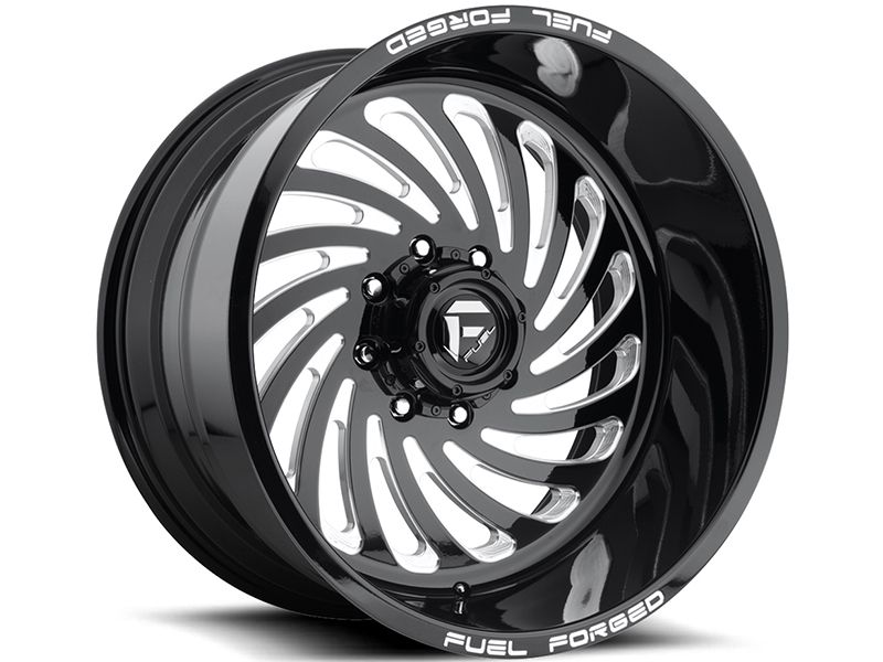 Fuel Forged Machined Black FF28 Wheels | RealTruck