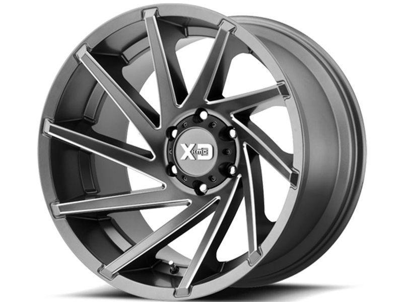 XD Series Grey XD834 Cyclone Wheels | RealTruck