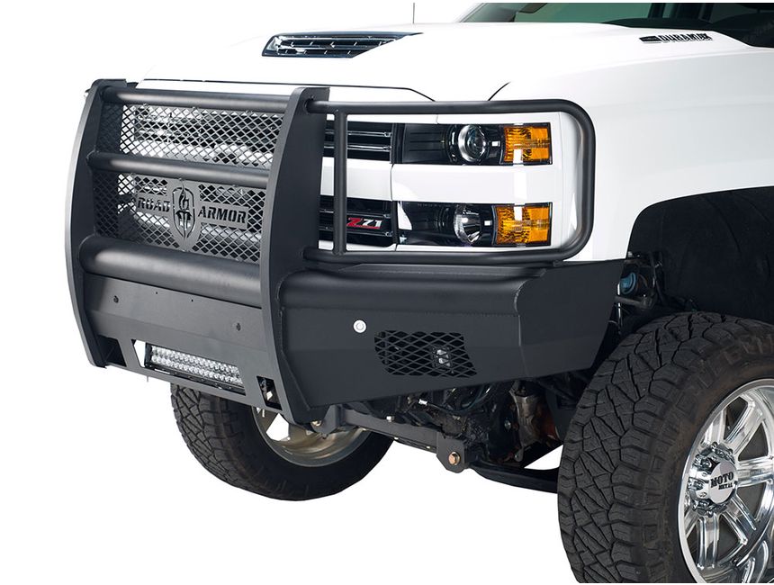 Road Armor Vaquero Front Bumper w/ Full Guard RDA-315VF6B | RealTruck