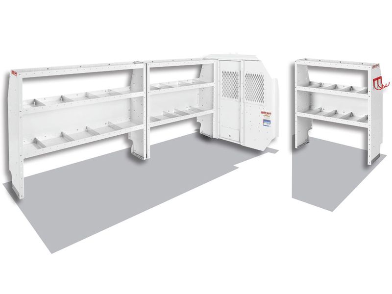 WEATHER GUARD Commercial Shelving Van Package 600-8110L | RealTruck