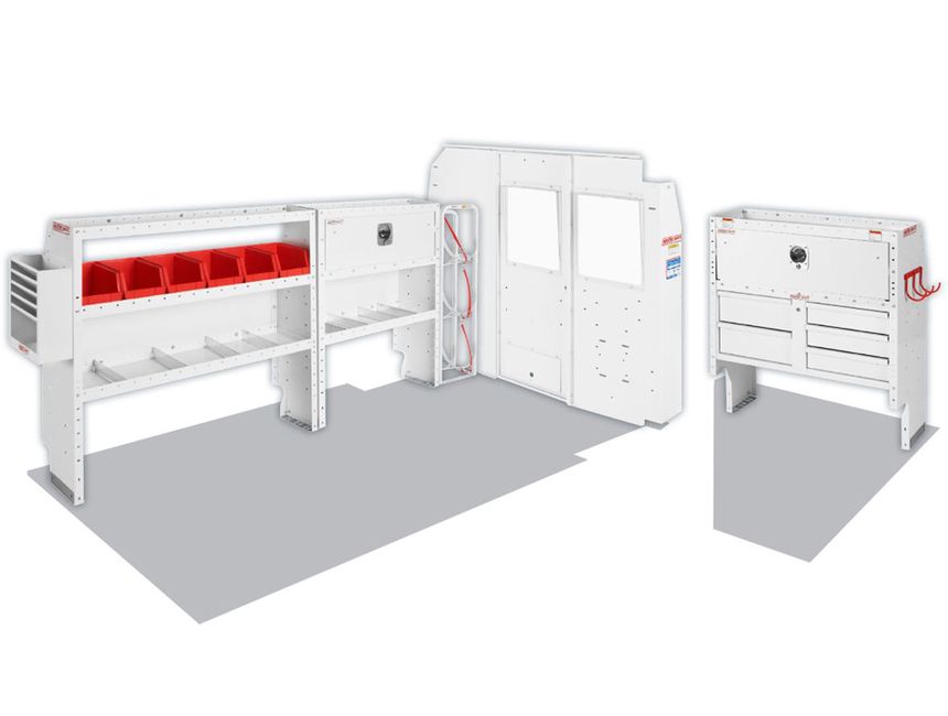 WEATHER GUARD HVAC/Mechanical Van Package WGU-600-8133R | RealTruck