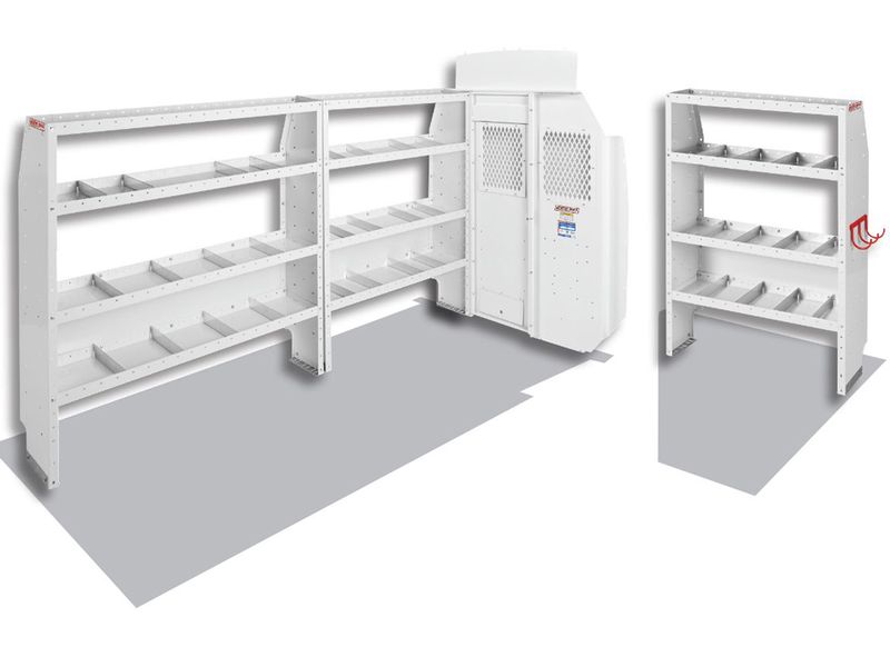 WEATHER GUARD Commercial Shelving Van Package 600-8410L | RealTruck