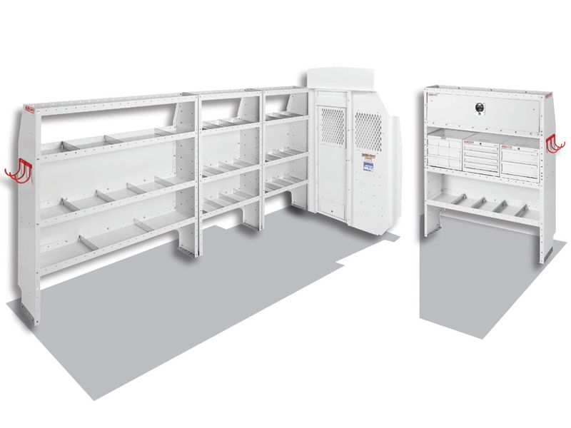 WEATHER GUARD Cable/Plumber Van Package 600-8412X | RealTruck