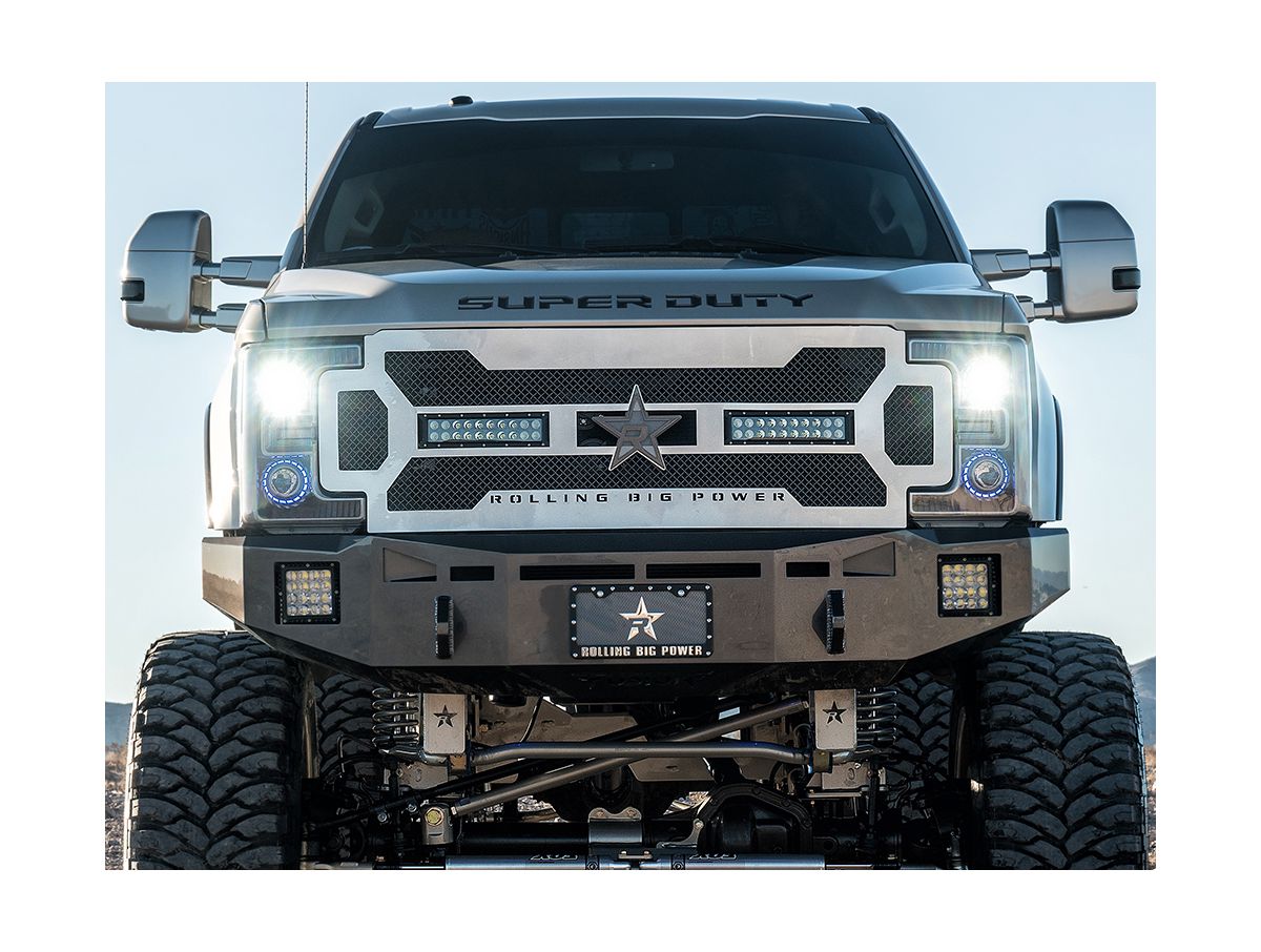 RBP Midnight LED Grille RBP-968565RL-C | RealTruck
