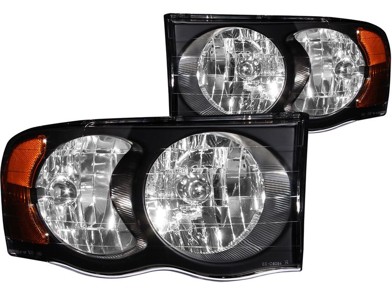 Anzo Black Crystal Headlights | RealTruck