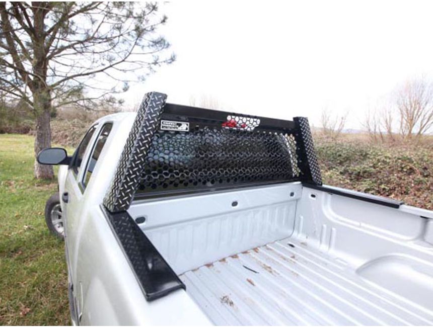 Highway Products Diamond Plate Honeycomb Headache Rack HWY-4012-032 ...