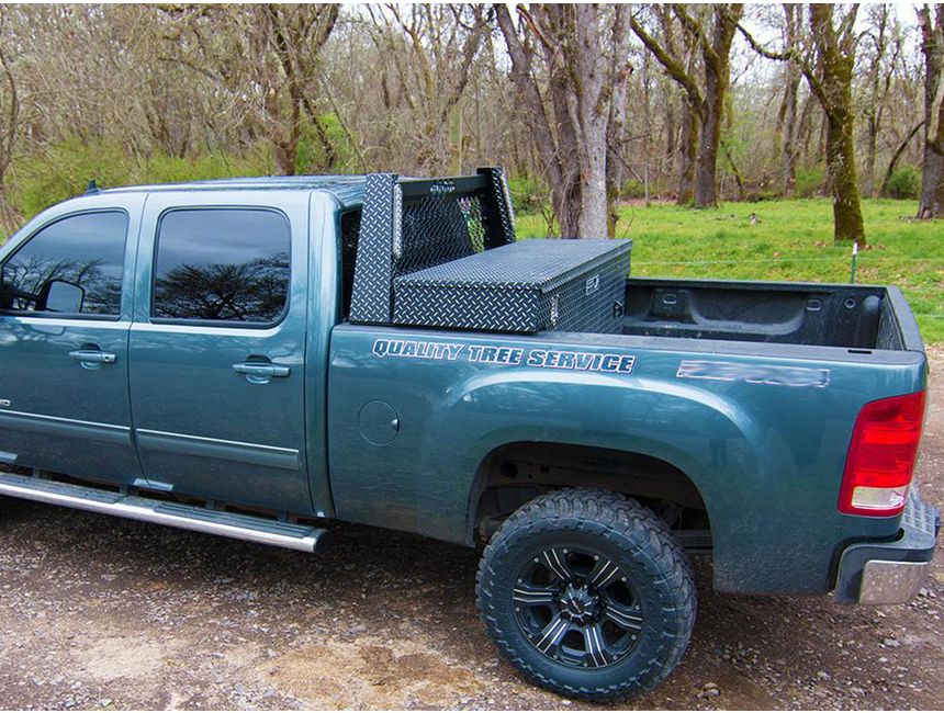 Highway Products Diamond Plate Honeycomb Headache Rack HWY-4012-032 ...