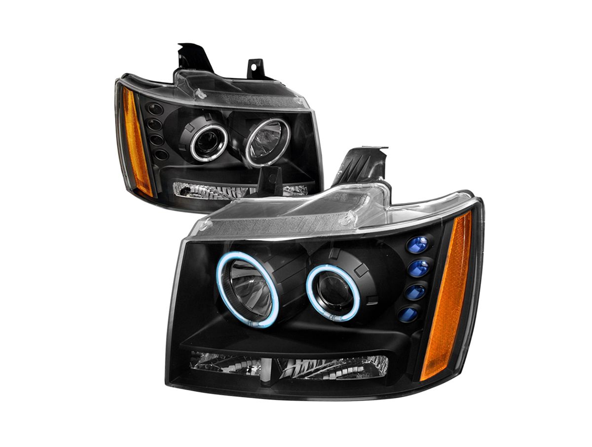 SPEC-D Projector Headlights 4LHP-AVA07JM-KS | RealTruck