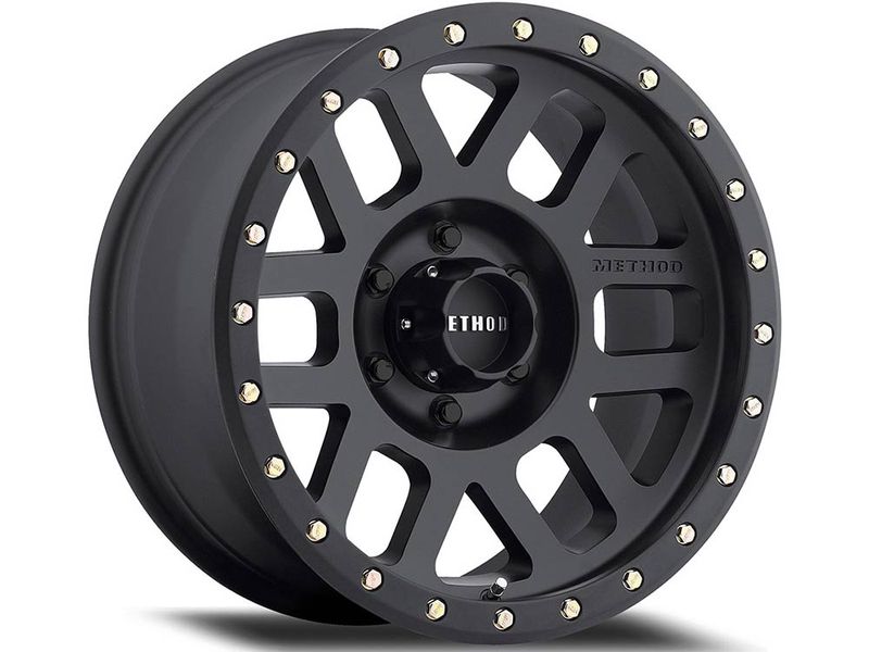 Method Matte Black Grid Wheels | RealTruck