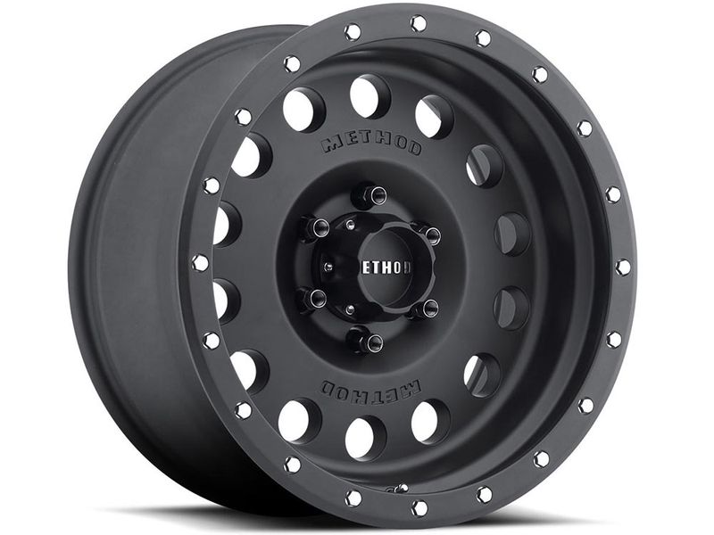 Method Matte Black Hole Wheels | RealTruck
