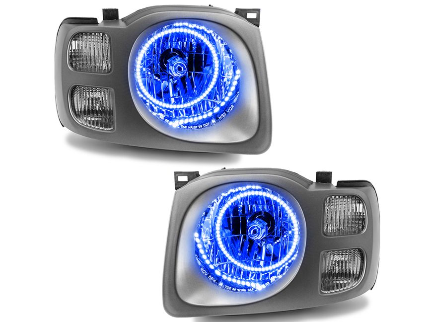 Oracle Chrome OE Style Blue Halo Headlights OLT-7179-002 | RealTruck