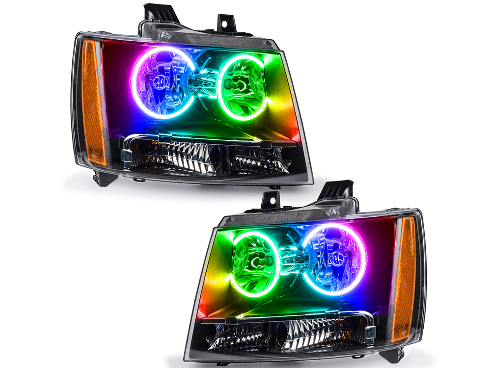 Oracle Chrome LED ColorSHIFT Headlights | RealTruck