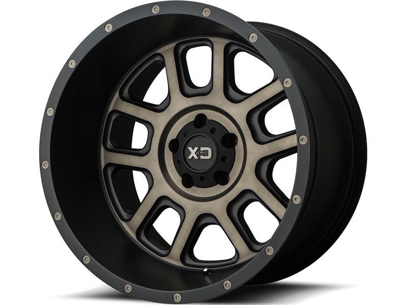 XD Series Tinted Black XD828 Delta Wheels | RealTruck