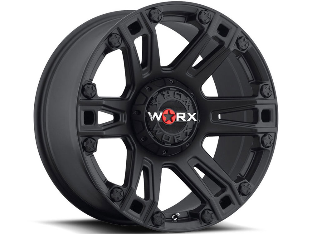 Worx Alloy Black 803SB Beast Wheels | RealTruck