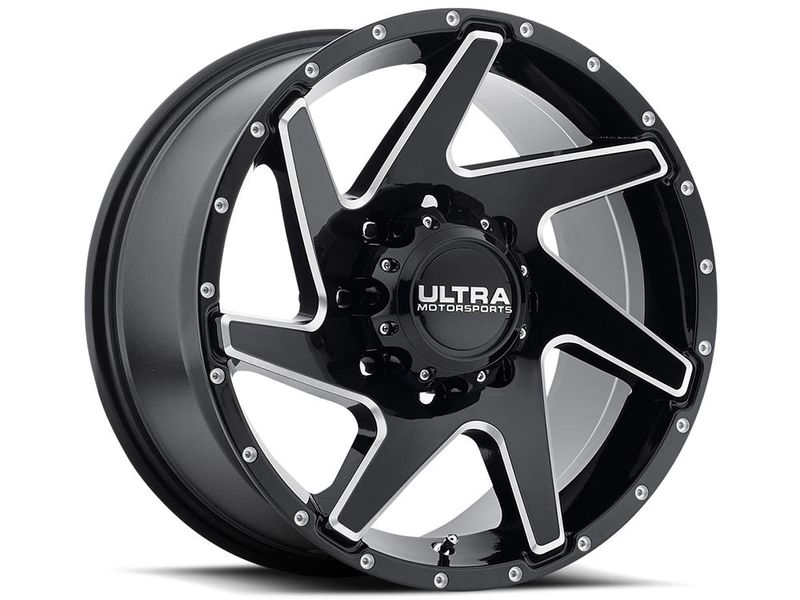 Ultra Black 206BM Vortex Wheels | RealTruck