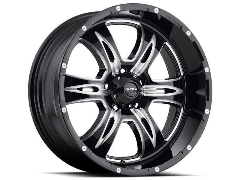 Ultra Machined Black Predator II Wheel 249-2183BM25 | RealTruck