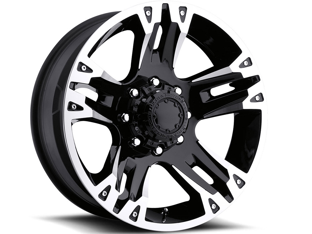 Ultra Machined Black Maverick Wheel 235-6883B | RealTruck