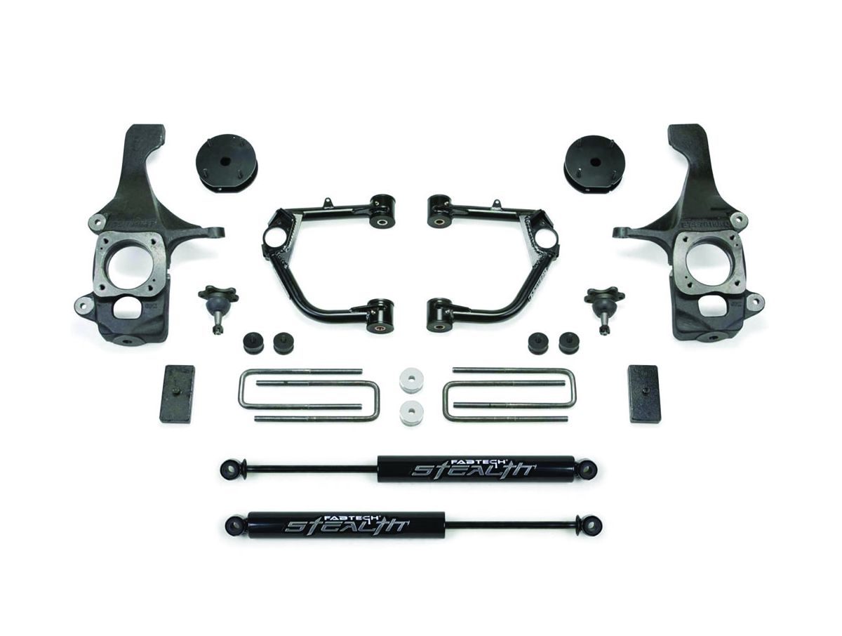 Fabtech 4" Lift Kit K7050M | RealTruck