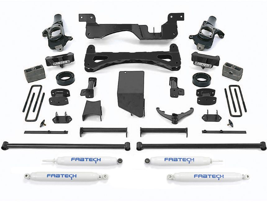 Fabtech 6" Lift Kit K1014 | RealTruck