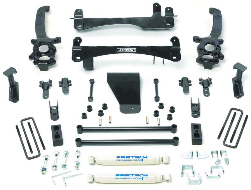 Fabtech 6" Lift Kit K6003 | RealTruck