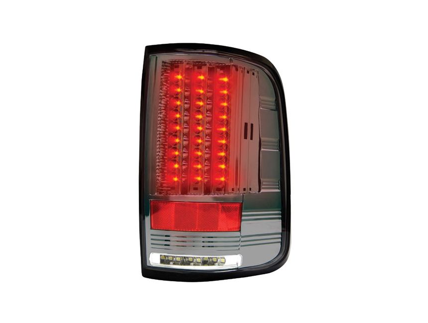 IPCW Smoked Chrome LED Tail Lights LEDT-612CS | RealTruck