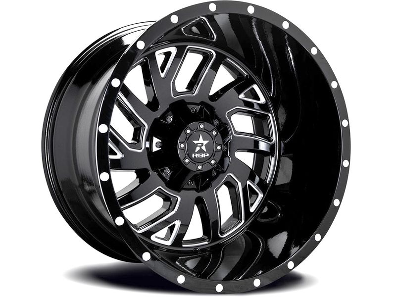 RBP Machined Black 65R Glock Wheels | RealTruck