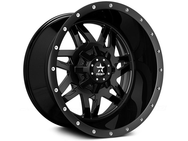RBP Gloss Black 71R Avenger Wheels | RealTruck