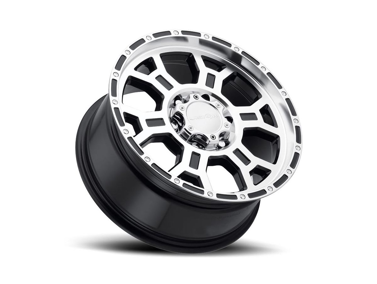 Vision Machined Black Raptor Wheels | RealTruck