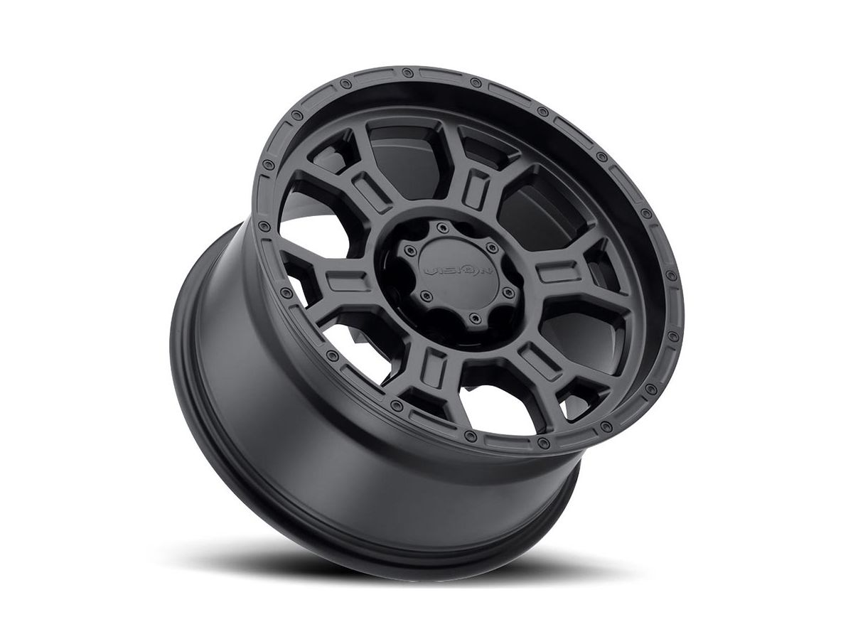 Vision Matte Black Raptor Wheels VWI-372-7885MB15 | RealTruck