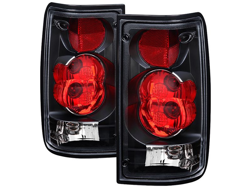 Xtune Black Euro Tail Lights | RealTruck